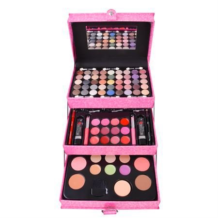 Miss Young | Makeup Kit Boks | Stor | Pink – Stylemekka.dk